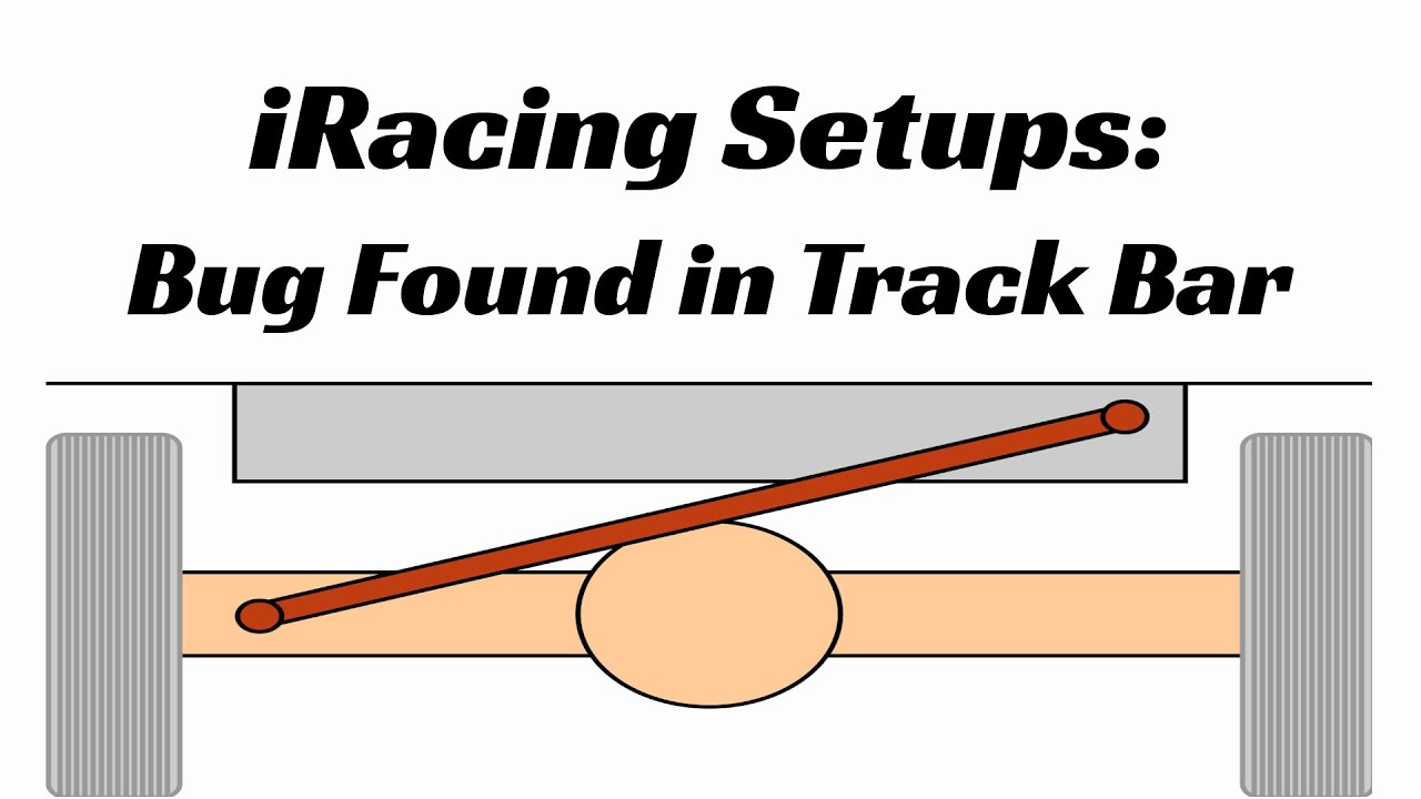 iRacing Setups: Bug Found in Track Bar Measurements - YouTube