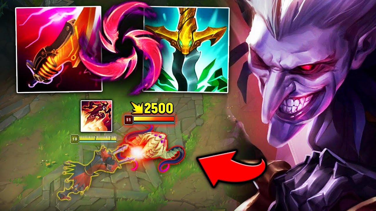 THIS ONE SHOT AD SHACO BUILD IS TOO MUCH FUN! (VEL'KOZ GOT ONE SHOT 5 ...
