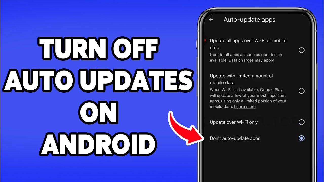 How To Turn Off Auto Updates On Android 2025 | Disable Automatic App ...