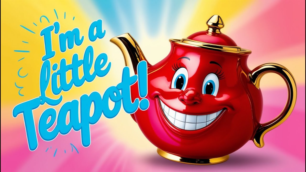I’m a Little Teapot | Fun Cartoon Nursery Rhyme for Kids - YouTube