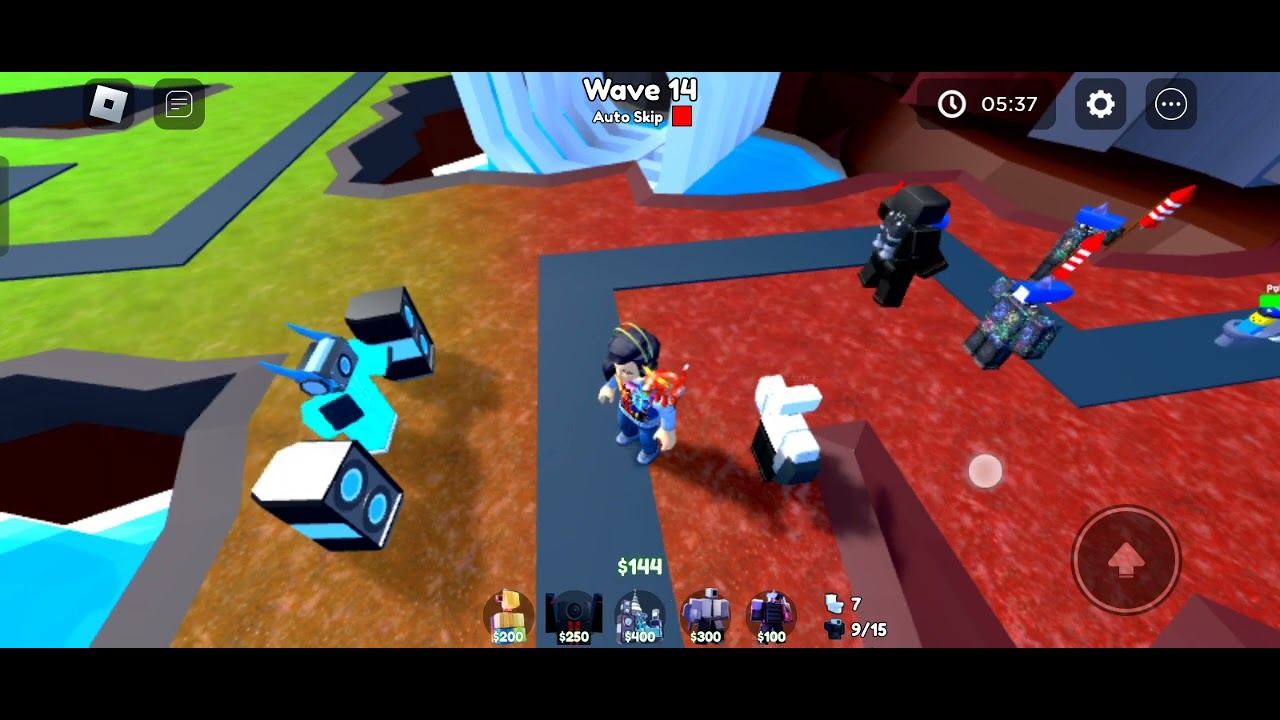 [Roblox] Toilet Tower Defense (How many wave can jetpack speakerman ...