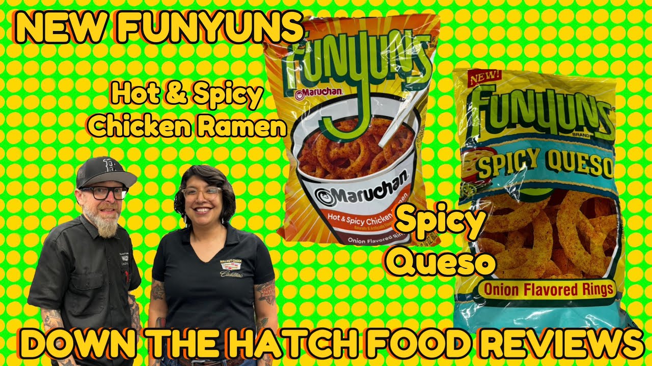 2 new flavors of Funyuns! Hot & Spicy Chicken Ramen and Spicy Queso # ...