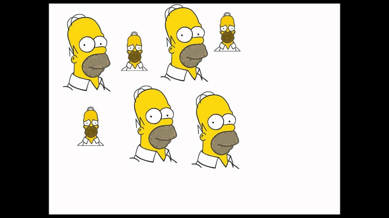 Homer's many faces - YouTube