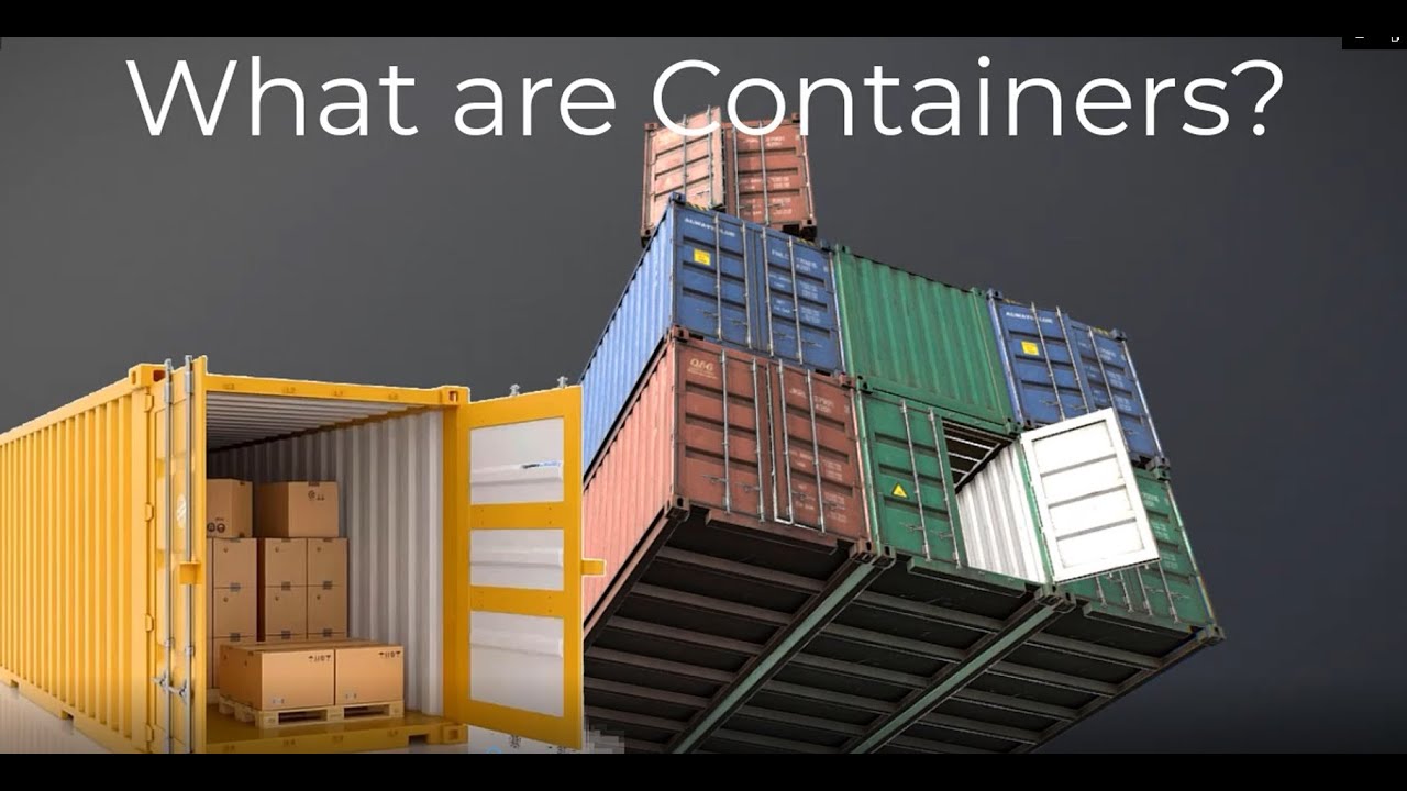 Shipping Containers and Container Ships. What are they for? - YouTube