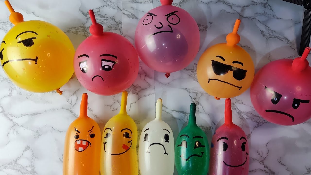 Balloons Tapping Asmr, Making DIY Slime and Mixing All the Slime #2 ...