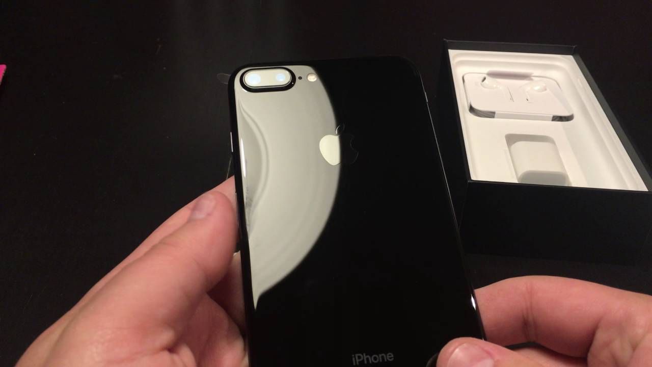 iPhone 7 Plus Jet Black 256GB Unboxing! (in 4K UHD) - YouTube