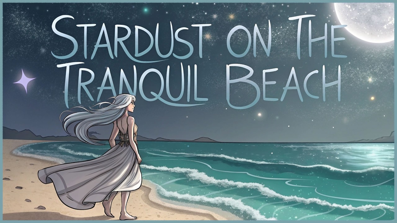 Relaxing & Sleep Inducing Sleep Story: Stardust on the Tranquil Beach ...