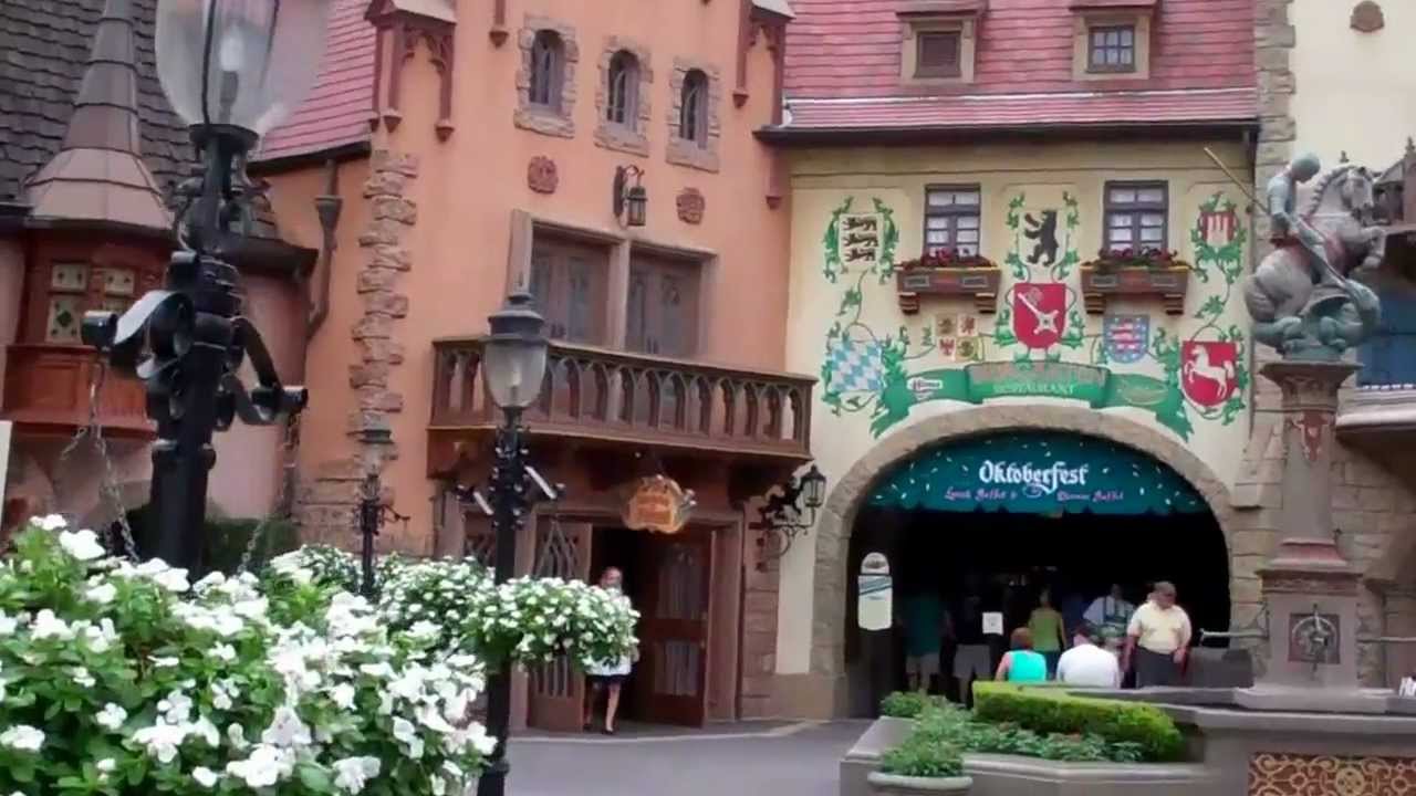Germany Pavilion - Epcot World Showcase 2011 HD Tour/ Overview POV ...