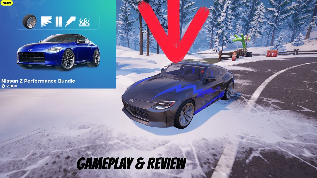 IS THE NISSAN PERFORMANCE Z WORTH THE PRICE?! (FORTNITE GAMEPLAY AND ...
