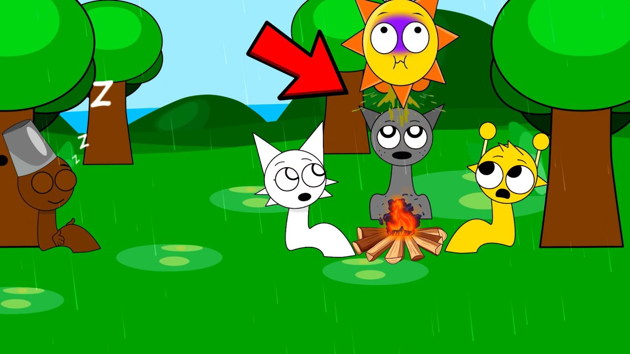 Mr. Sun has diarrhea || Sprunki Animation #poop #sprunki - YouTube