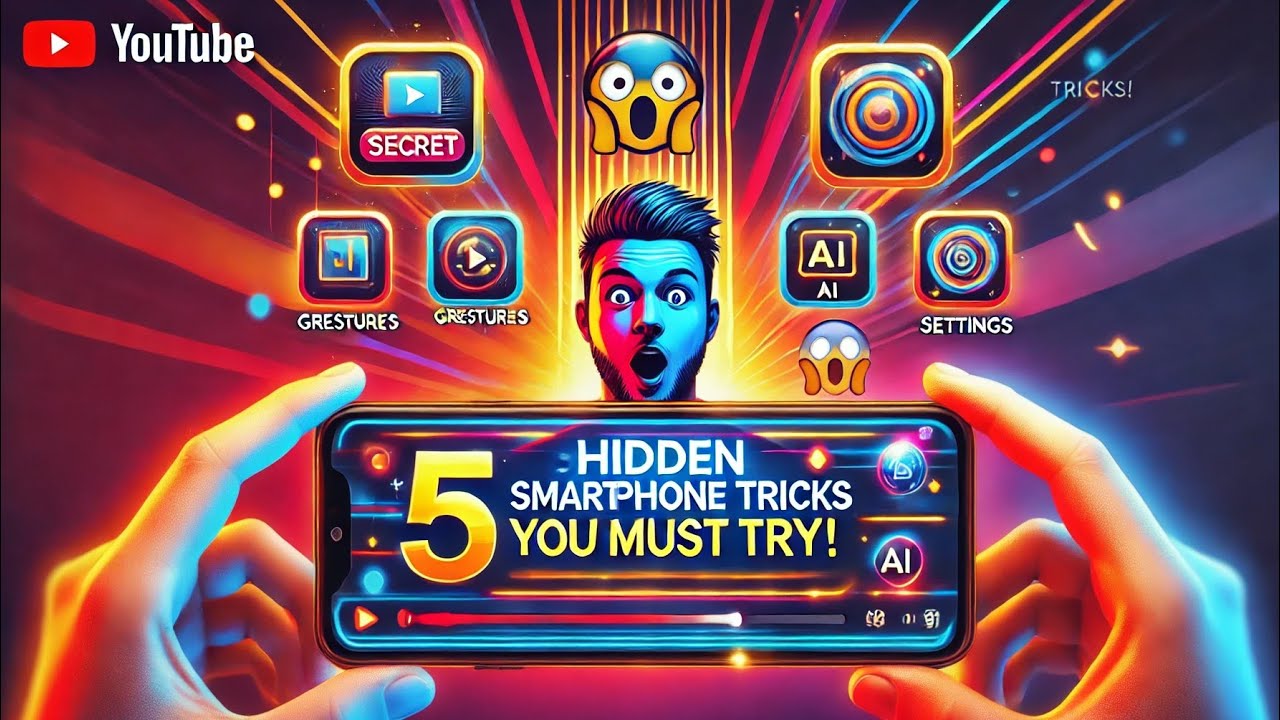 "5 Hidden Smartphone Tricks You Must Try! 🔥 | Android Phone 📱| - YouTube