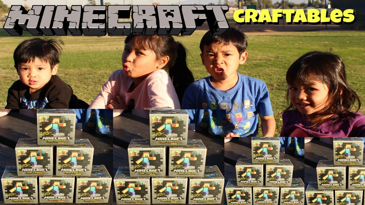 Minecraft Craftables Series 1 Blind Box - Minecraft Giveaway!! - YouTube