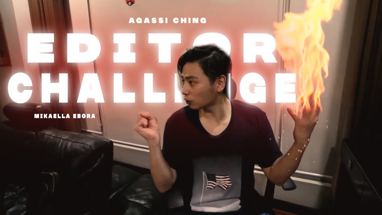 AGASSI CHING EDITOR CHALLENGE - YouTube