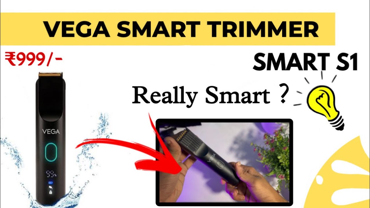 Vega Smart One Series S1 | Smart Beard Trimmer | Unboxing and Review ...