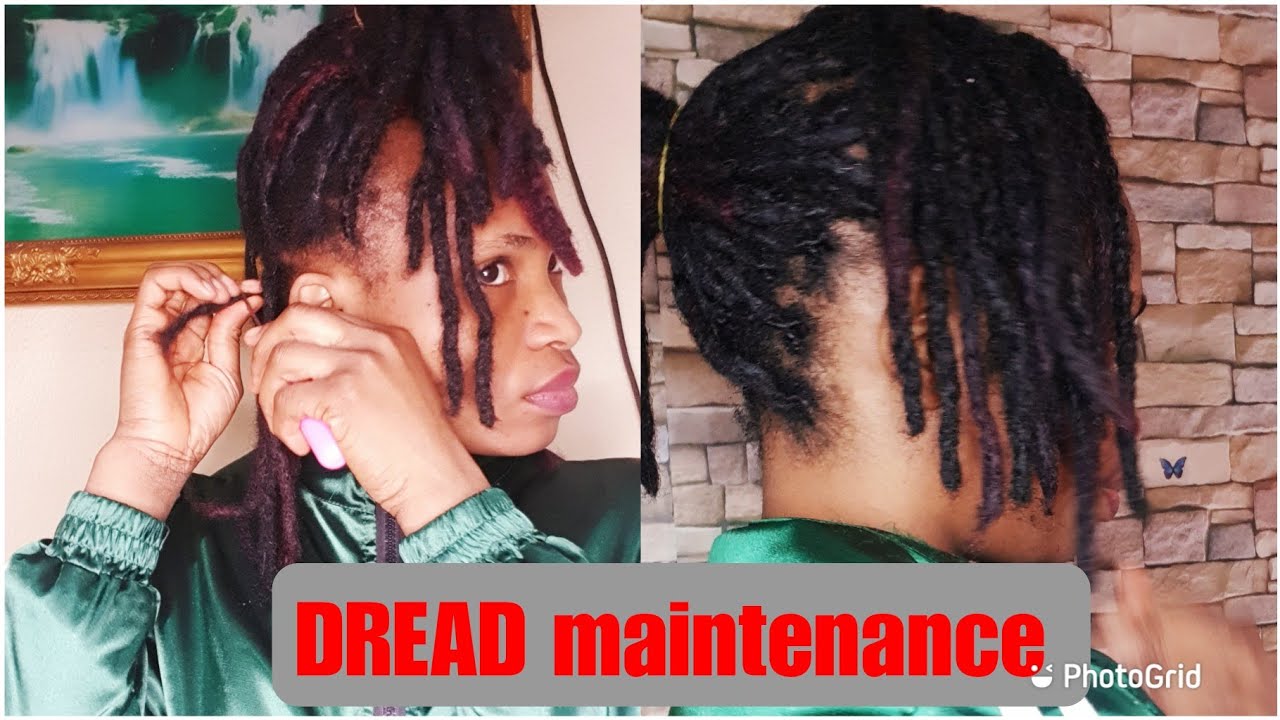 How to maintain your DREADLOCKS AT HOME/DREAD TIPS - YouTube