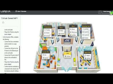 Network 7.3.6 Lab Connect VoIP 1 Testout
