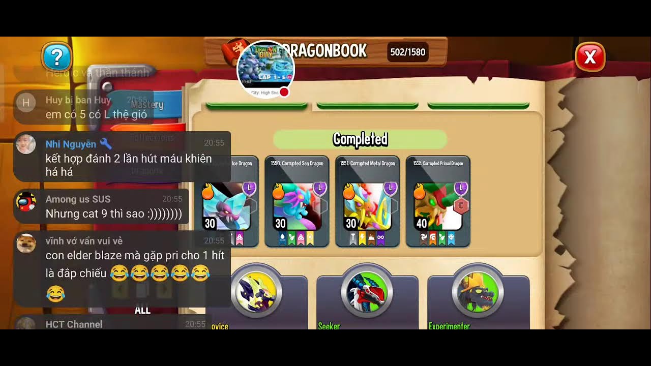 Review Corrupted primal và chao. Dragon city - YouTube
