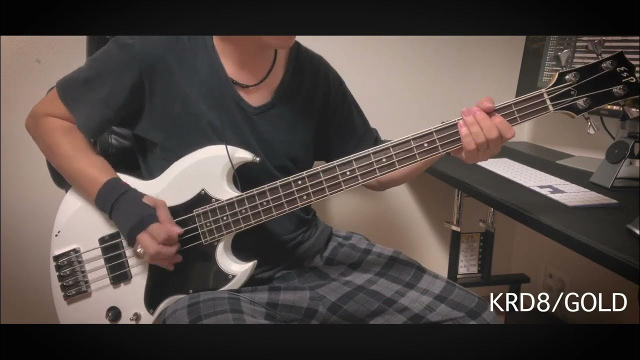 【bass cover】KRD8 / GOLD - YouTube