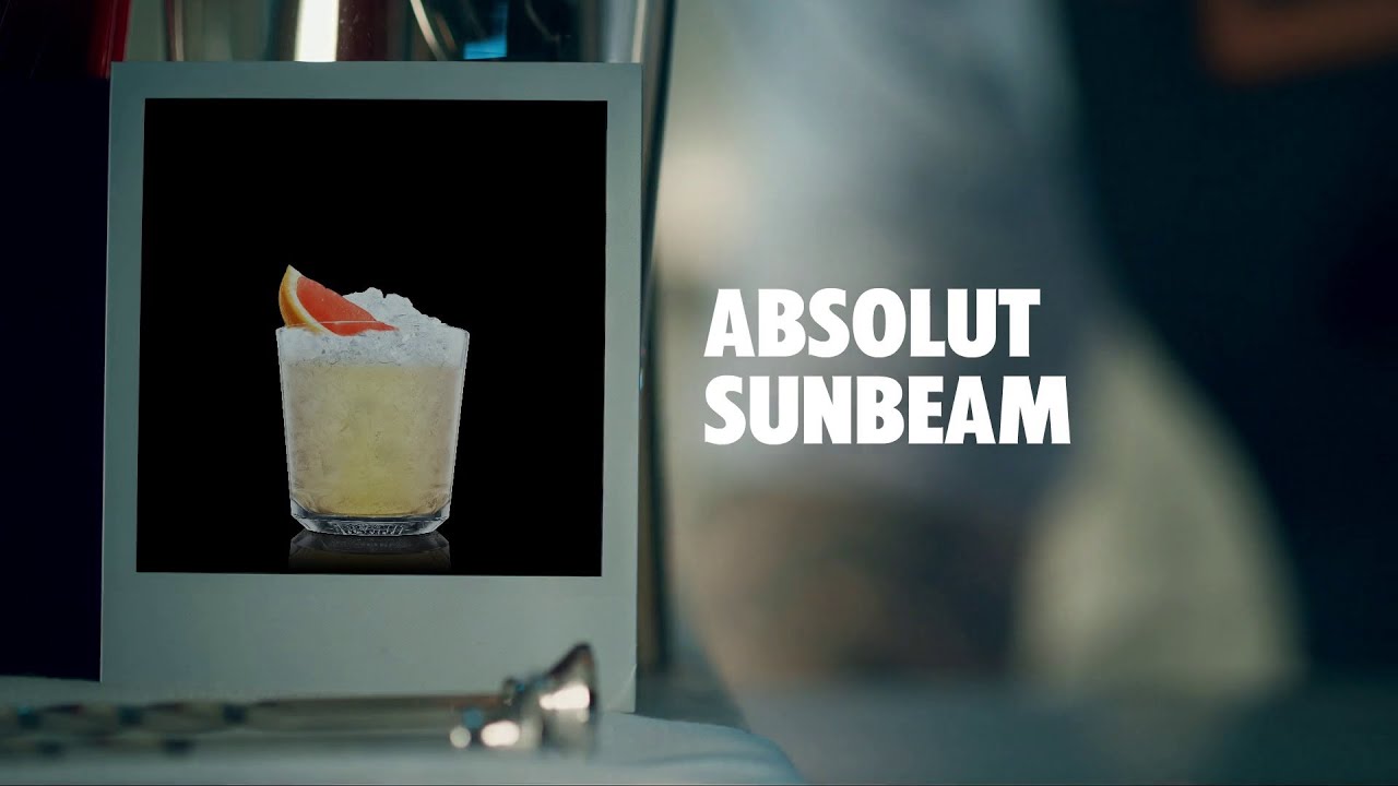ABSOLUT SUNBEAM DRINK RECIPE - HOW TO MIX - YouTube