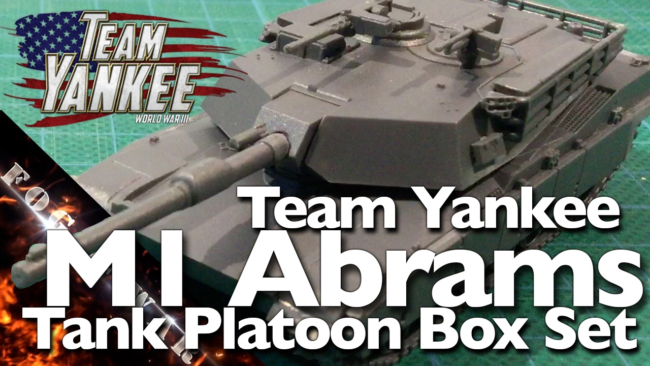 Review | M1 Abrams Tank Platoon Box Set | Team Yankee - YouTube