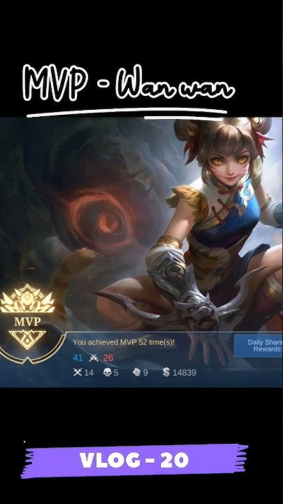 MVP - Wan wan #mlbb #record #mobilelegend #highlights #mei2023 #mobilelegendshighlights #wanwan ...