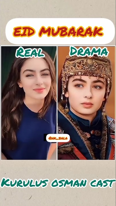 kurulus osman cast and real name Fatima hatun Bala hatun short video viral My channel THURKISH ...