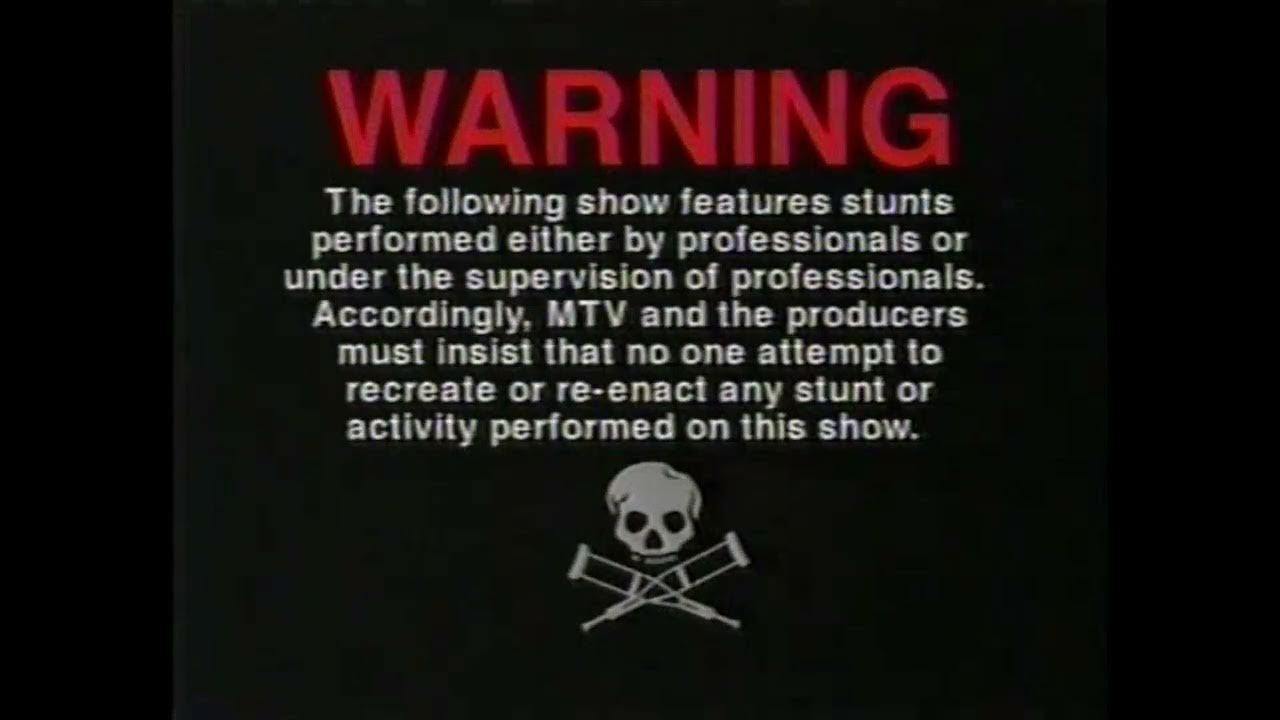 Jackass (TV Series) - Short Intro + Warning (from returning from commercials) [Season 2-3] - YouTube