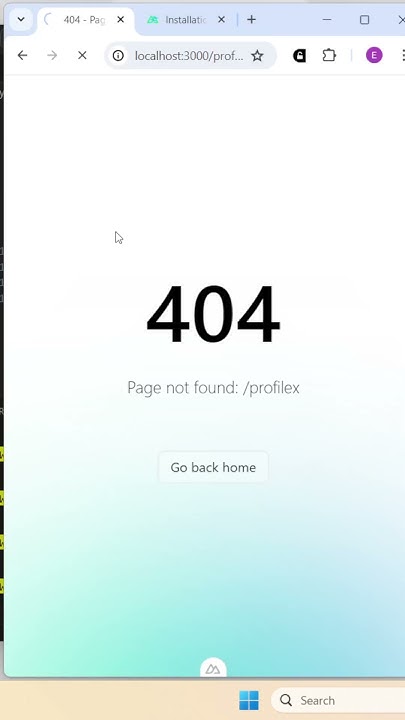Implement Own Error Page In Nuxtjs Nuxtjs Javascript Shorts Short Coding Youtube