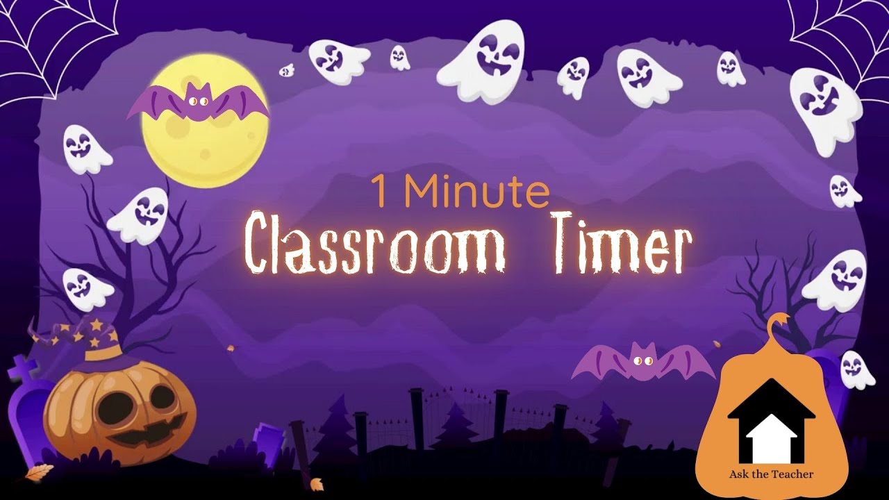 1-Minute Halloween Countdown Timer for Kids | Fun & Not-Too-Scary ...