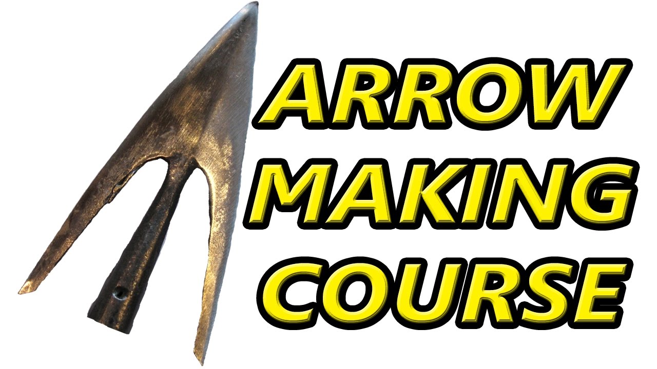 Medieval Arrow making course by Hector Cole and Richard Head - YouTube
