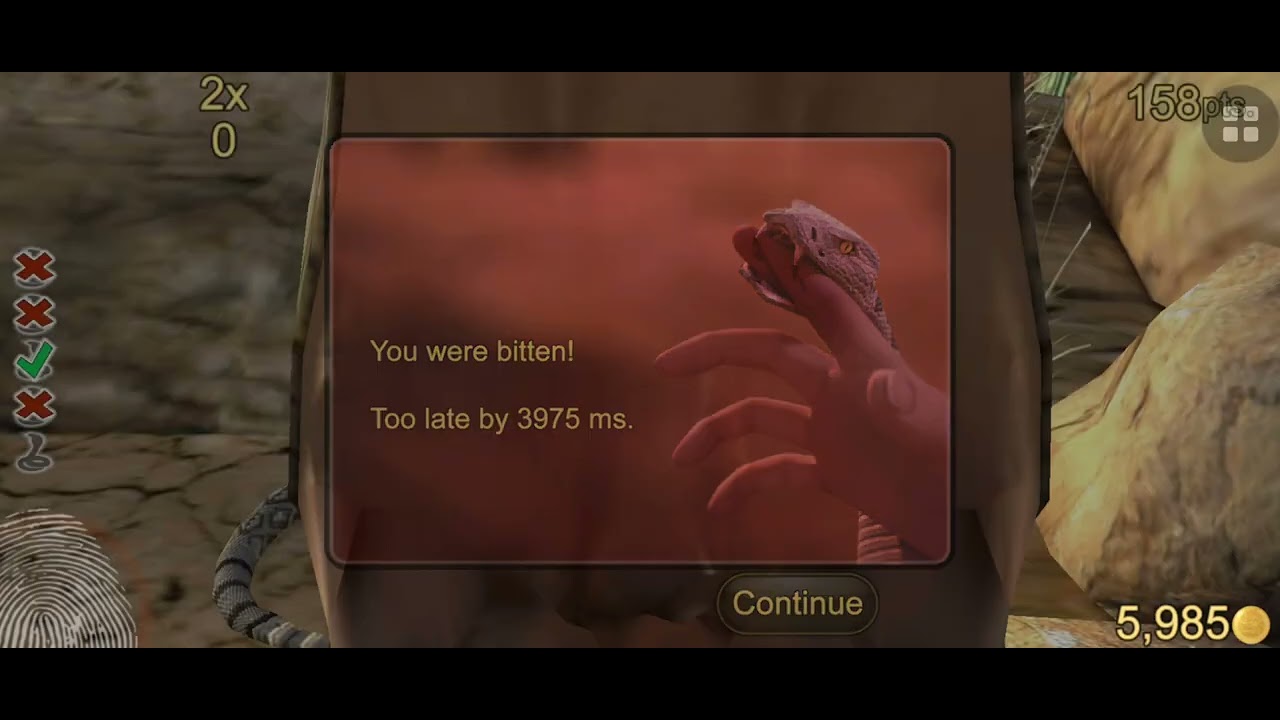 killer snake game over dead r. i. p. x lorer bite death no win no ...