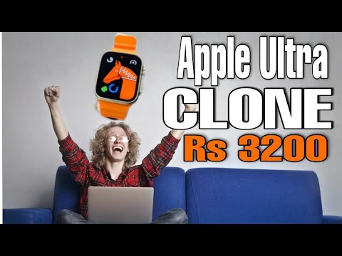 Apple Watch Ultra (Clone) | How to Pair Ultra Watch Clone with Phone📱 ...