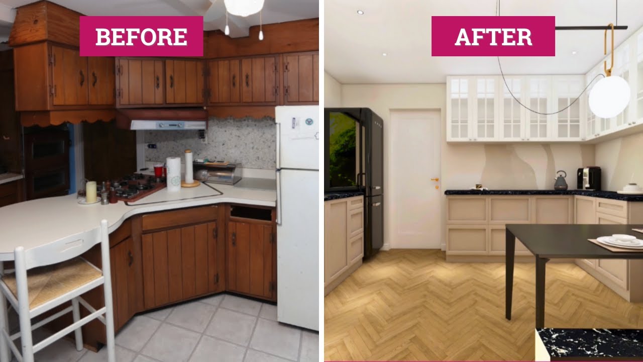 Transforming One of the Ugliest Kitchens into a Dream Space with Foyr ...