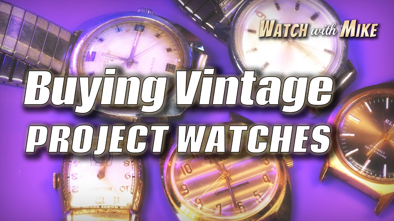 ⌚︎ Buying Affordable Vintage Project Watches - For Beginners (Watch ...