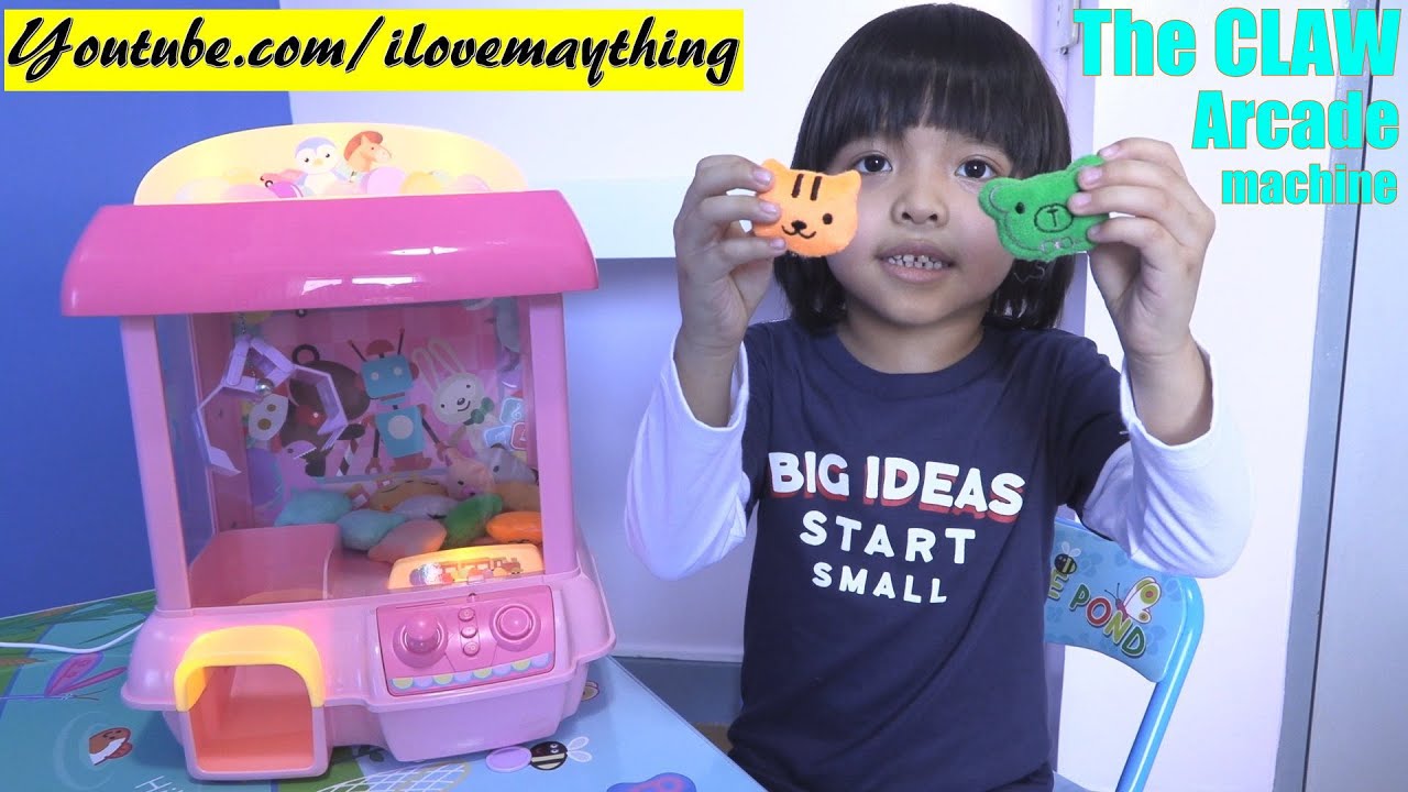 Children's Arcade Claw Machine Playtime! A Fun Family Toy Channel ...