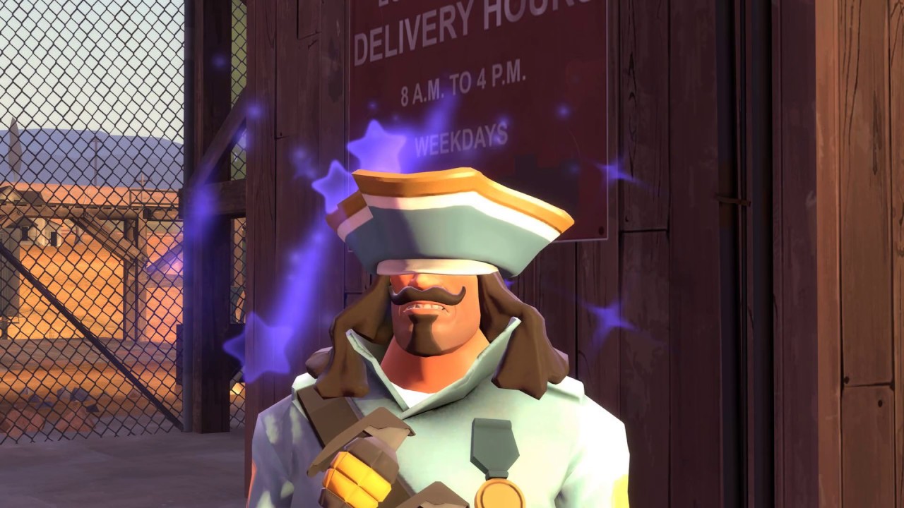 TF2 Unusual - Starstorm Slumber Caribbean Conqueror - YouTube