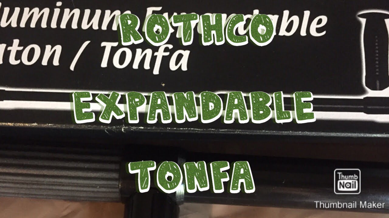ROTHCO EXPANDABLE BATON/TONFA - YouTube