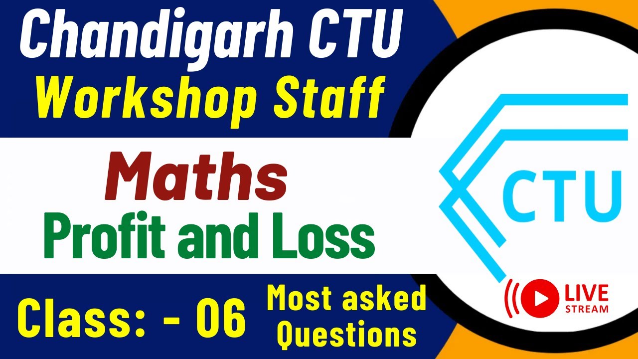 CTU WorkShop Staff Profit and Loss Class: - 05 || Math || for CTU ...