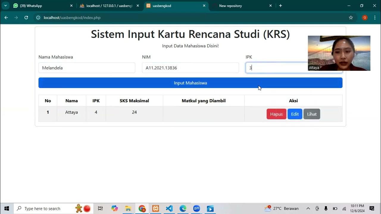 UAS BENGKEL KODING KRS - YouTube