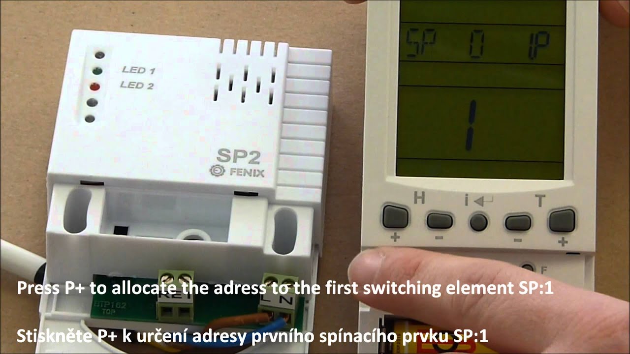 Connection central control unit BPT SP and receiver SP2 - YouTube