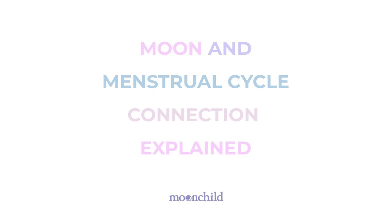 Moon and Menstrual Cycle Connection Explained - YouTube