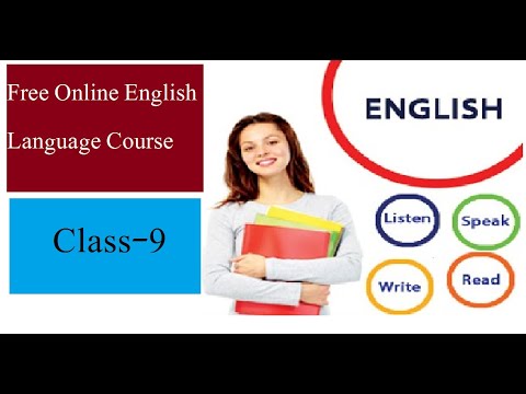 Free Online English Language Course (Class-9) - YouTube