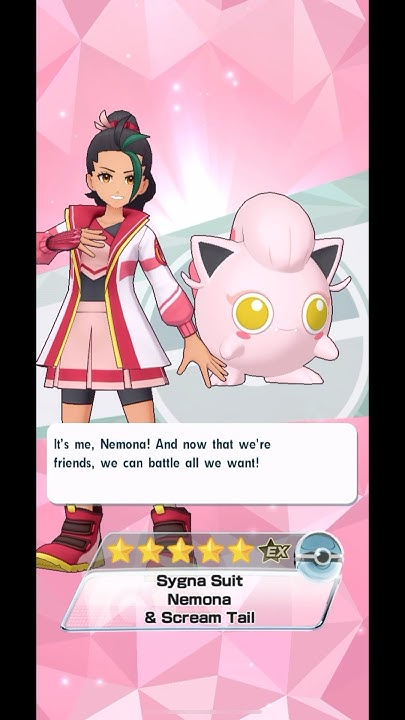Sygna Suit Nemona And Scream Tail Sync Pair Summon Session In Pokémon