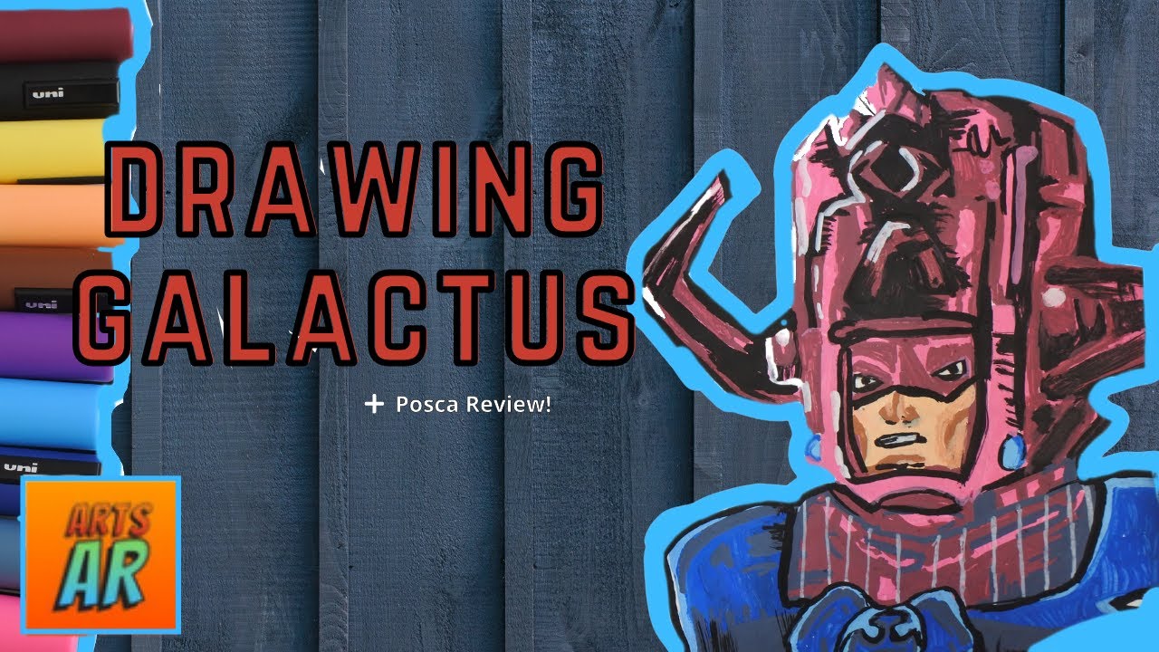 SPEED DRAWING DETAILED GALACTUS! | Underrated Marvel Character | (Mini ...