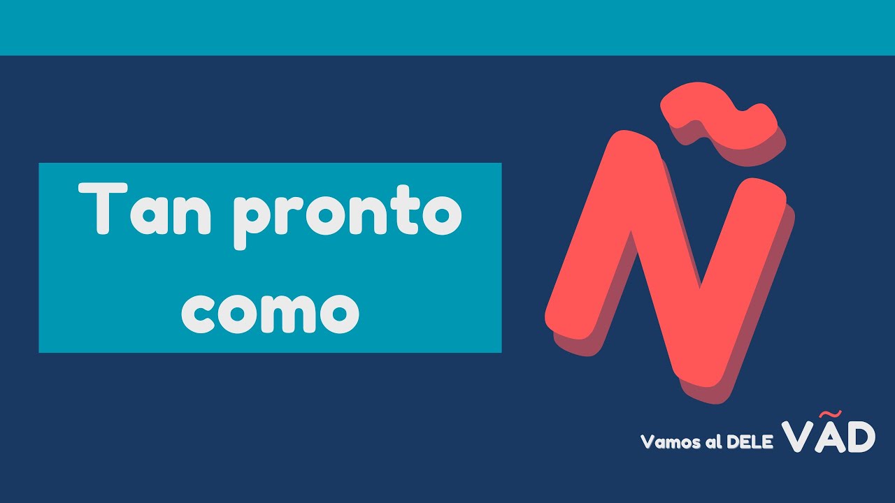 ℹ️ NARRAR EN EL PASADO EN ESPAÑOL ℹ️ Tan pronto como - YouTube