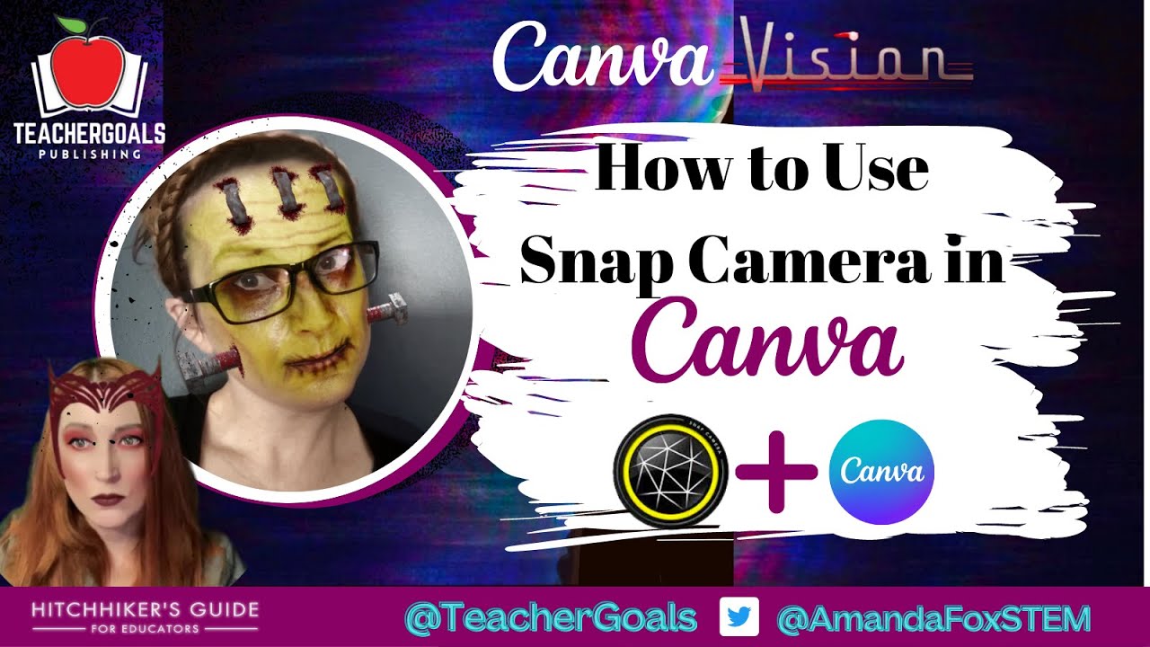 Canva + Snap Camera Filters for Videos: The Canva Classroom - YouTube