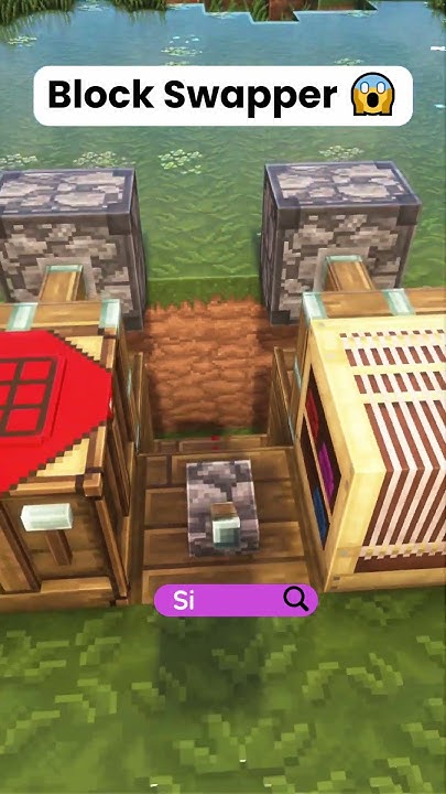 Minecraft Block Swapper 😱 #shorts - YouTube