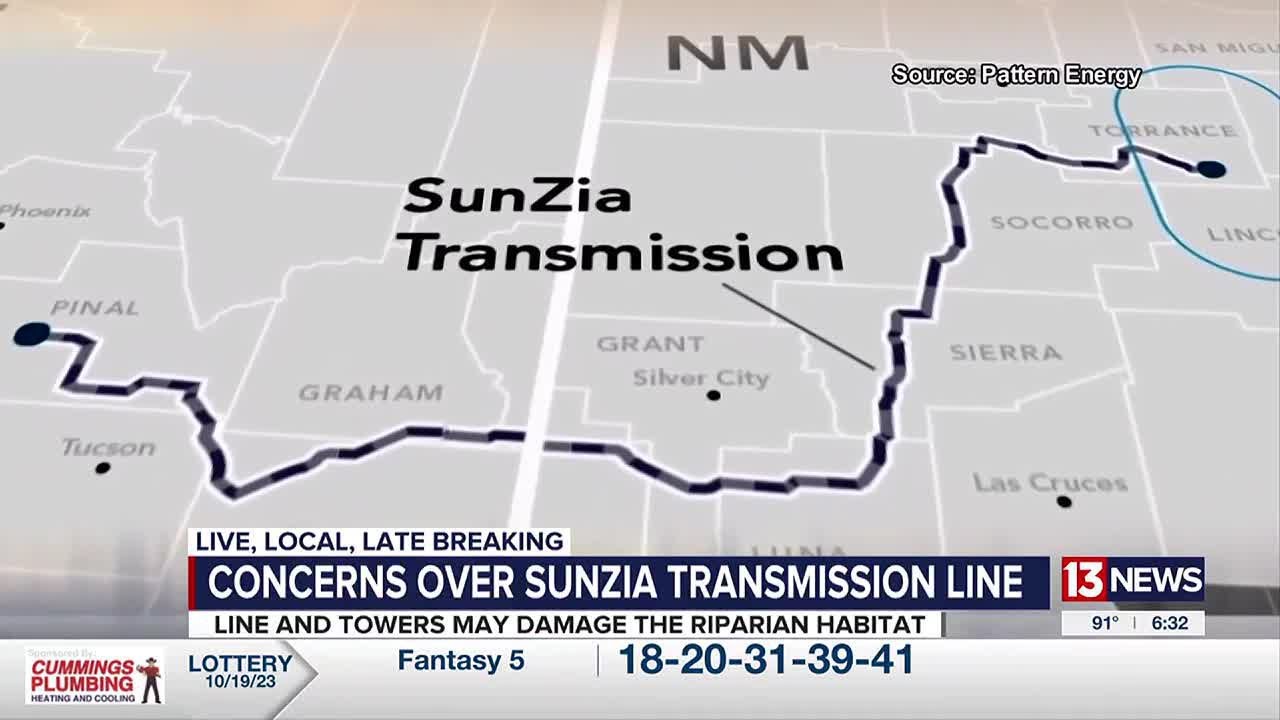 Sunzia power project could damage some Pima County conservation and ...