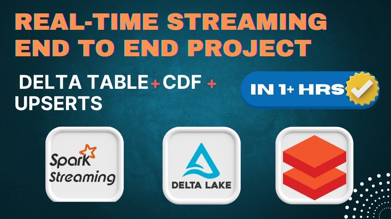 Delta Live Streaming Project in Databricks | Full End-to-End Real-Time ...