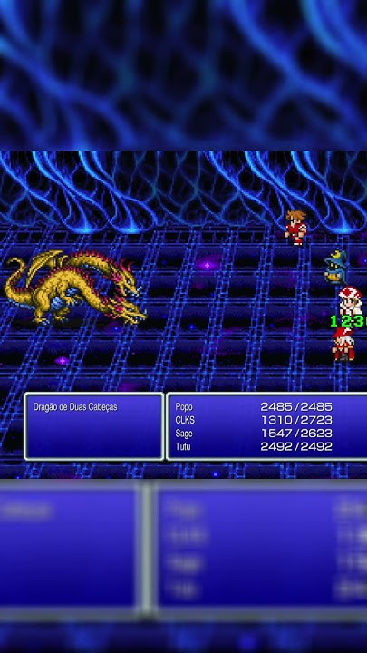 Boss #27 Two-Headed Dragon - FF3 Pixel Remaster - YouTube